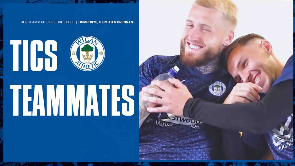 Wigan Athletic FC - Tics Teammates | Stephen Humphrys, Scott Smith and ...
