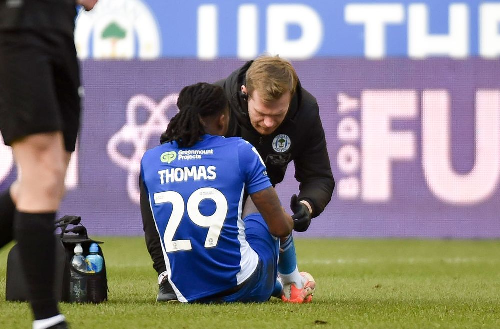 Wigan Athletic FC - Silko Thomas returns to Leicester City for treatment