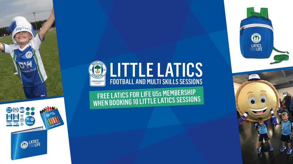 Wigan Athletic FC - Sign up for ten Little Latics sessions and claim a ...