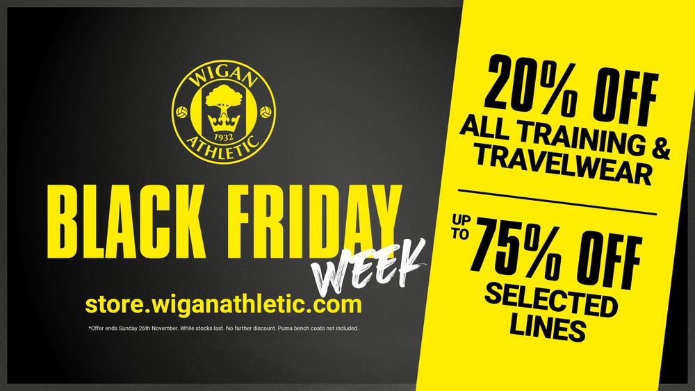 Wigan Athletic FC - Latics Store | Up to 75% off during our Biggest ...