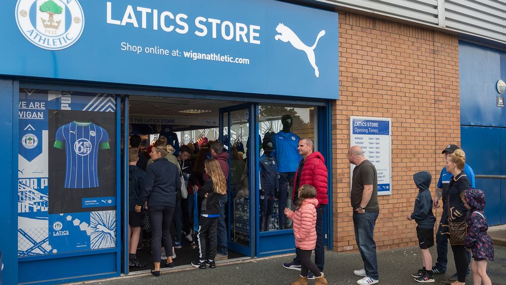 Wigan Athletic FC - Club Shop