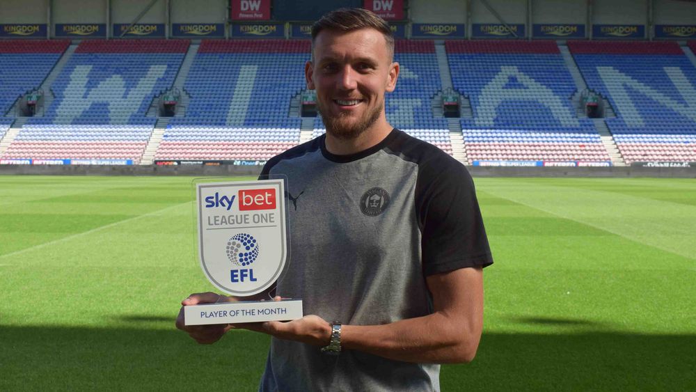 Wigan Athletic FC - Charlie Wyke wins the Sky Bet League One Player of ...