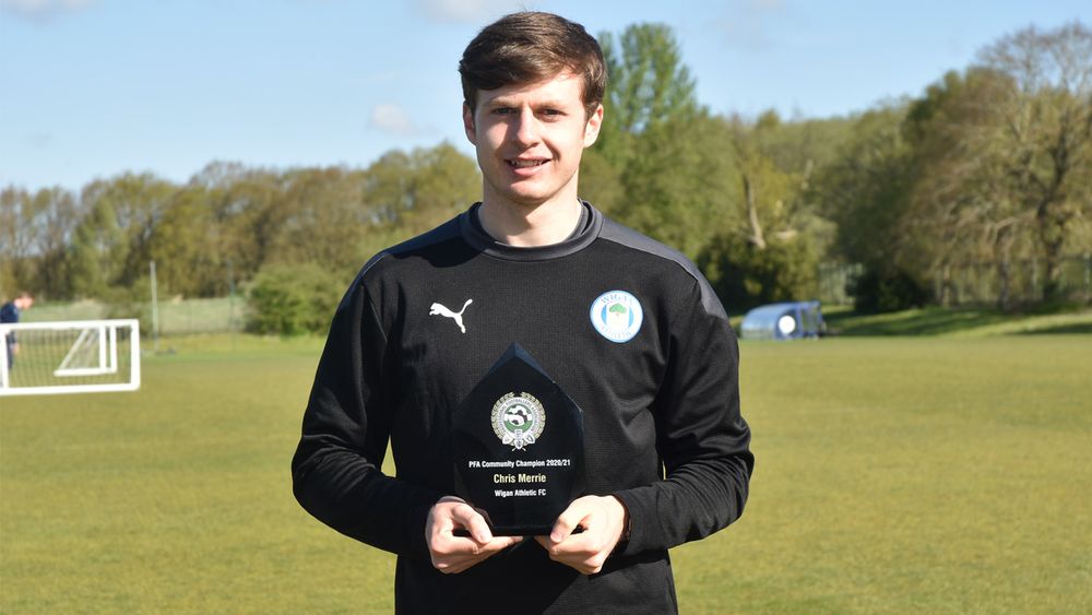 Wigan Athletic FC - Chris Merrie named Wigan Athletic’s PFA Community ...