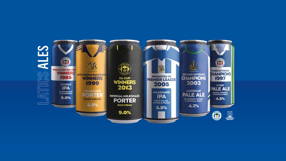 Wigan Athletic FC - Latics Ales launched!