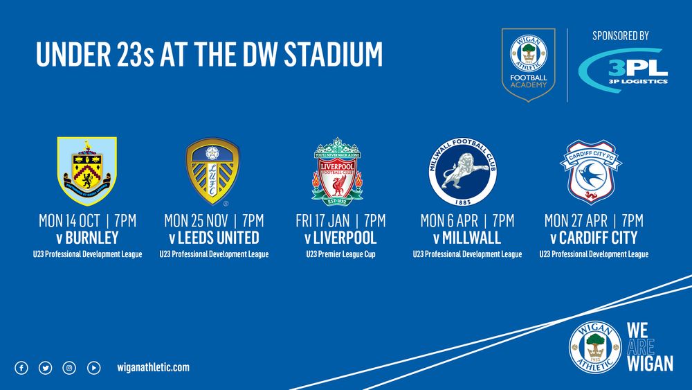 Wigan Athletic FC - Latics to host Burnley, Leeds United, Liverpool ...