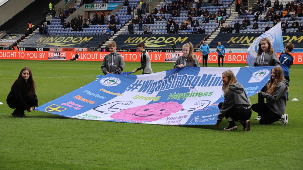 Wigan Athletic FC - Community | Hawkley Hall students support positive ...