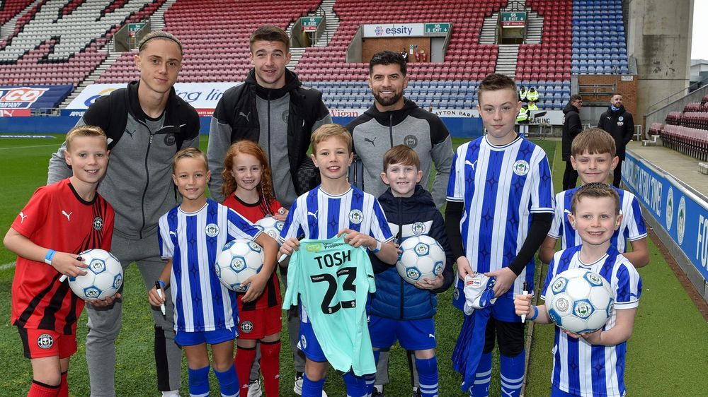 Wigan Athletic FC - Walk Out as a Tic | Special Midweek Mascot Offer ...