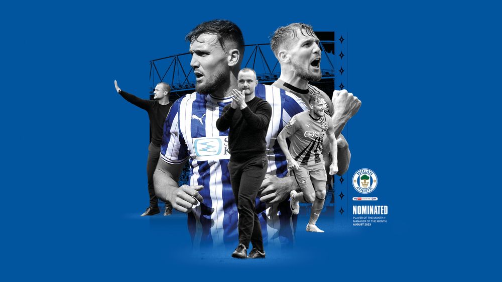 Wigan Athletic FC - Sky Bet League One | Shaun Maloney and Charlie Wyke ...