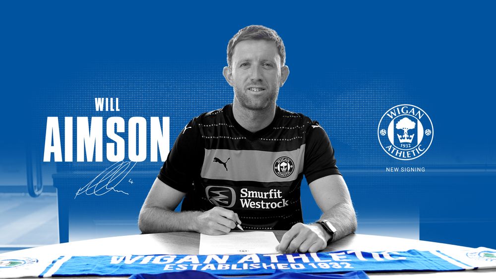 Wigan Athletic FC - Will Aimson signs for Wigan Athletic!