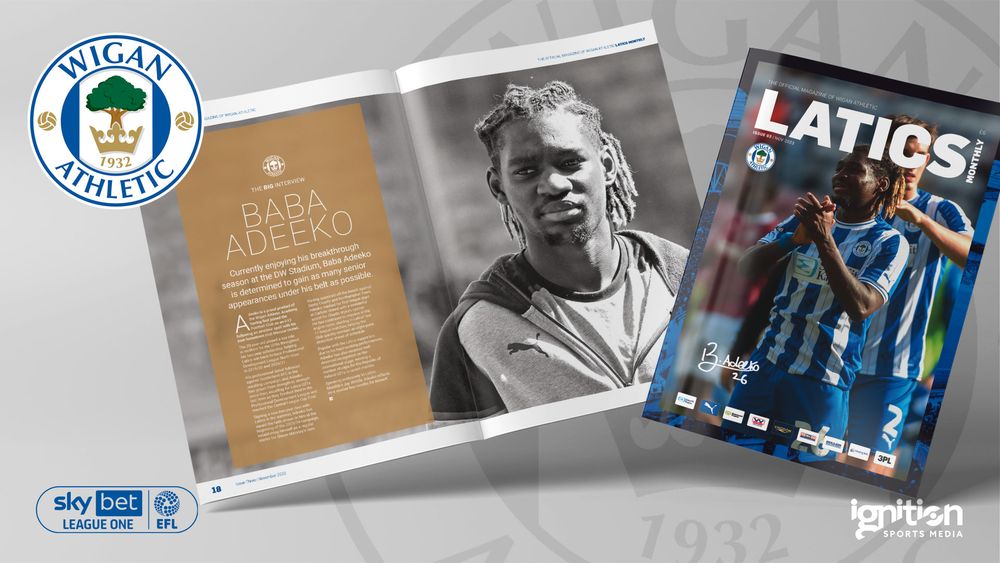 Wigan Athletic FC - October's Latics Monthly is on sale NOW!