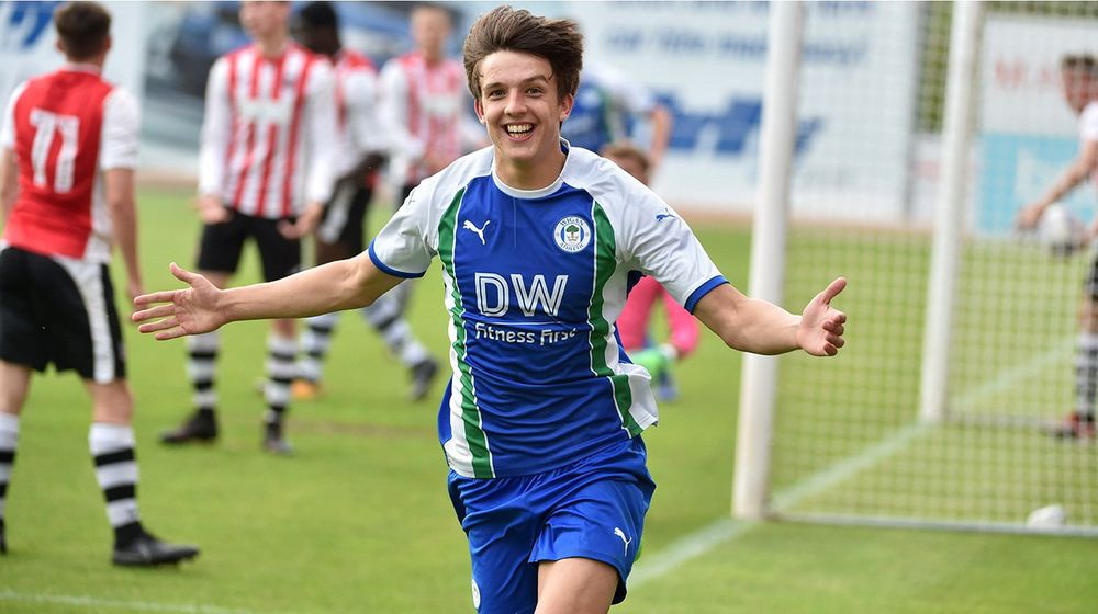 Wigan Athletic FC - CAPTAIN SCOTT SMITH AND GOAL SCORER CHARLIE JOLLEY ...