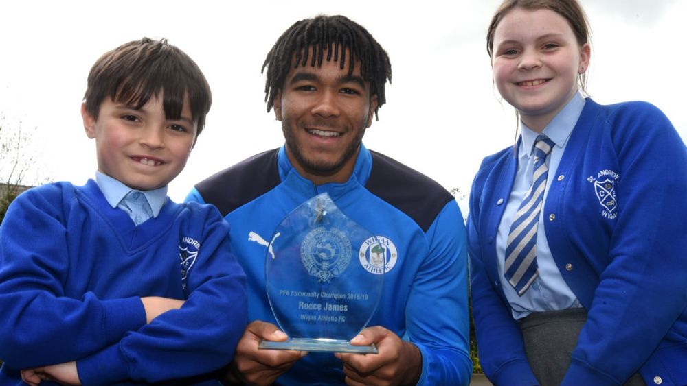 Wigan Athletic FC - REECE JAMES NAMED WIGAN ATHLETIC'S PFA COMMUNITY ...