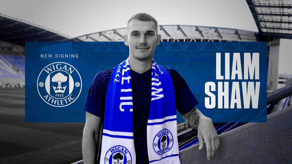Wigan Athletic FC - Latics sign midfielder Liam Shaw on loan from ...