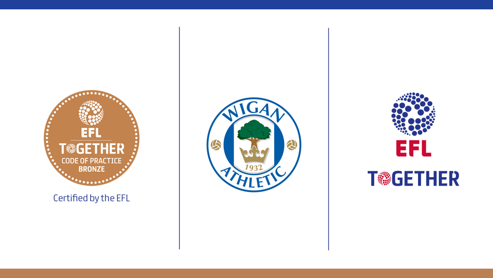 Wigan Athletic FC - Latics awarded Bronze Status in EFL Equality Code ...