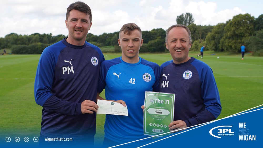 Wigan Athletic FC - Scott Smith Named in LFE XI