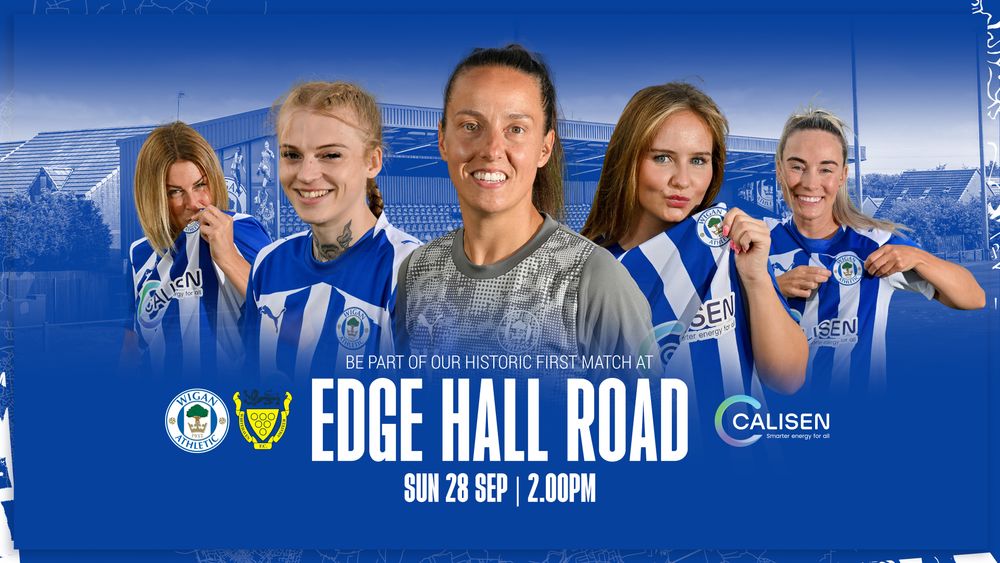 Wigan Athletic FC - Join us for Wigan Athletic Women's historic first ...