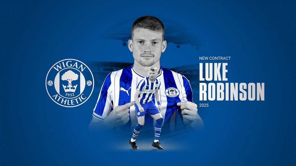 Wigan Athletic FC - Luke Robinson Extends Latics Contract Ahead of St ...
