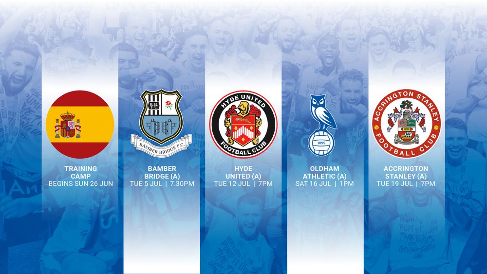 Wigan Athletic FC - Initial 2022 Pre-Season Fixtures confirmed!