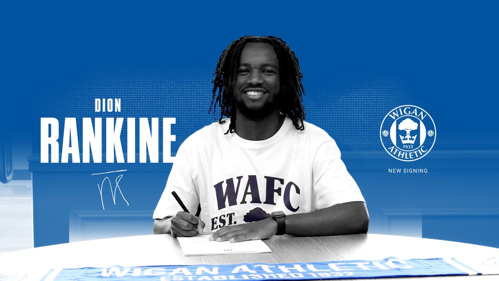 Wigan Athletic FC - Latics Sign Dion Rankine On A Permanent Deal From ...
