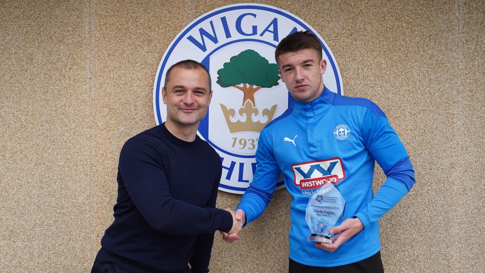 Wigan Athletic FC - Charlie Hughes named Wigan Athletic’s 2022/23 PFA ...
