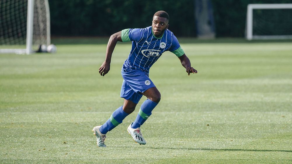 Wigan Athletic FC - Divin Baningime signs on loan for Curzon Ashton