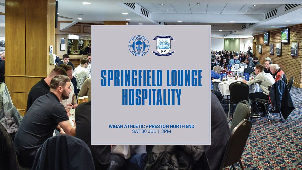 Wigan Athletic FC - Springfield Lounge | Take in season opener against ...